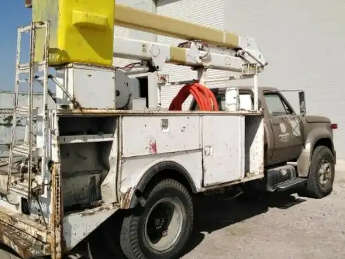 CAMION DODGE 600 1984 CON GRUA CANASTILLA, Desarrollo Urbano - 196687